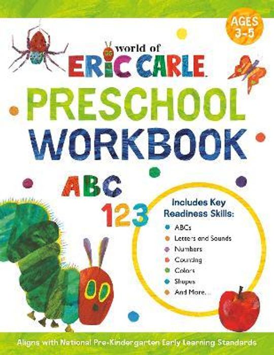 World of Eric Carle Preschool Workbook - Corner Bookstore