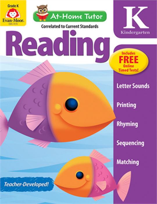 At-Home Tutor: Reading, Grade K - Corner Bookstore