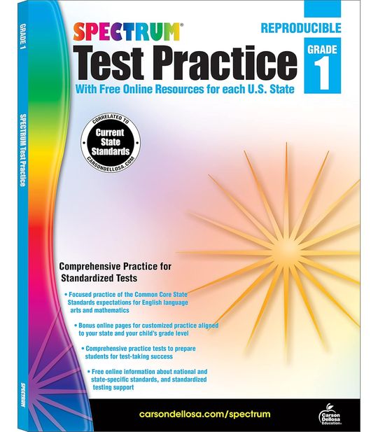 Test Practice Workbooks - Corner Bookstore