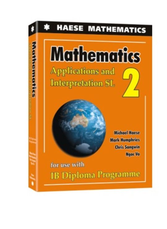Mathematics: Applications and Interpretation SL - Corner Bookstore