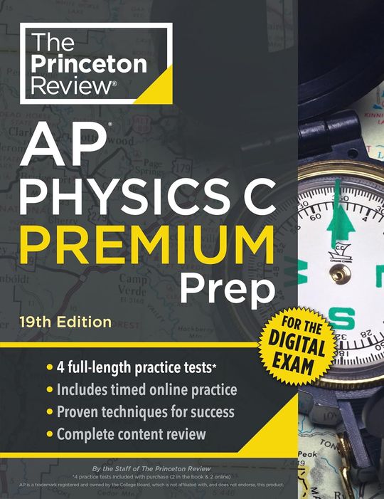 AP Physics C Premium Prep, 19th Edition - Corner Bookstore