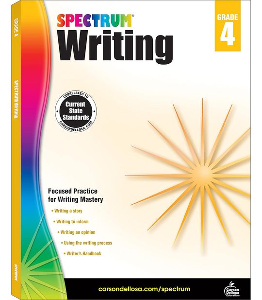 Spectrum Writing, Grade 4 - Corner Bookstore