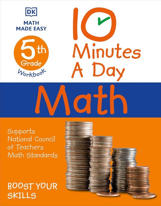 10 Minutes a Day Math, 5th Grade - Corner Bookstore