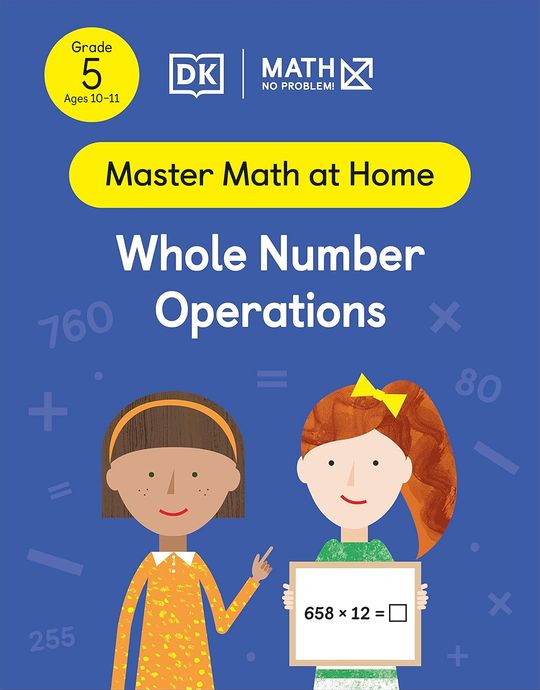 Master Math at Home-Whole Number Operations, Grade 5 - Corner Bookstore