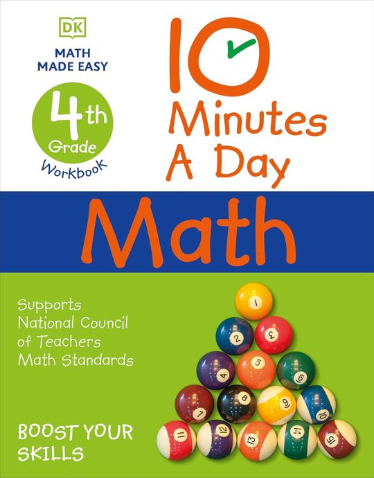10 Minutes a Day Math, 4th Grade - Corner Bookstore