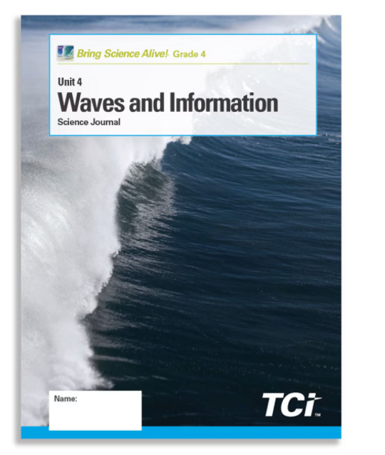 Exploring Science Grade 4 Unit 4 Waves and Information Student Journal ...