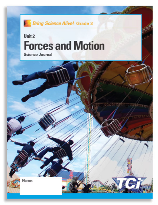 Exploring Science Grade 3 Unit 2 Forces and Motion Student Journal ...