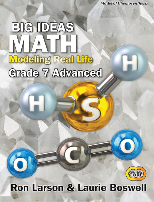 Modeling Real Life - Grade 7 Advanced Common Core Edition - Corner ...