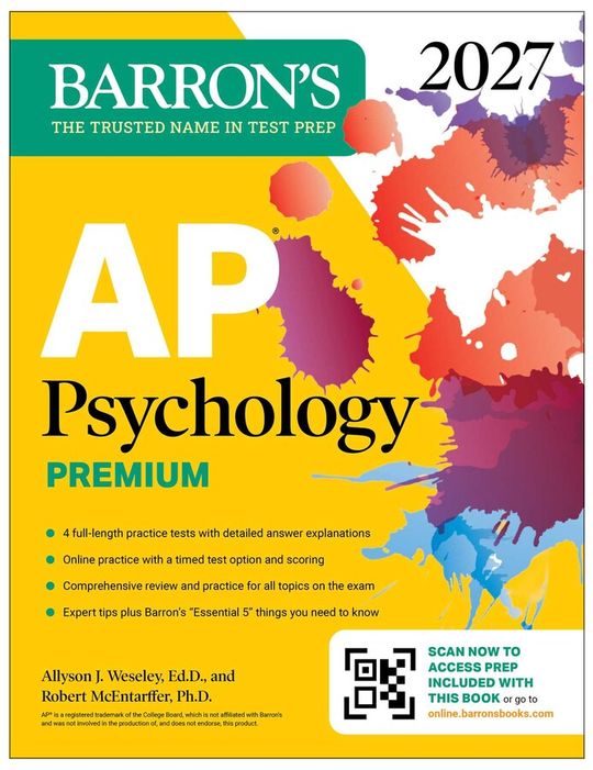 AP Psychology Premium, 2027 - Corner Bookstore