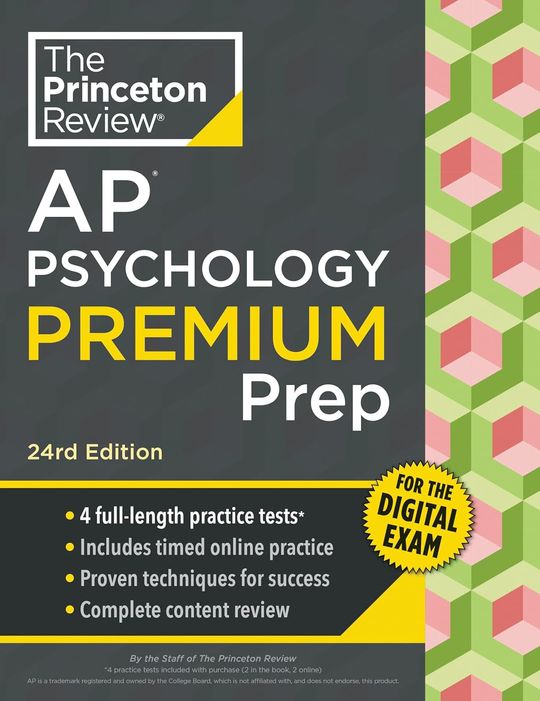 AP Psychology Premium Prep, 24th Edition - Corner Bookstore