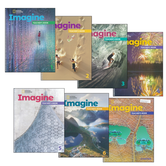 【Imagine】Teachers Book (Starter~Level 6) - 麗文校園購~教科書一本免運！師生教育優惠 • 線上一起GO！麗文1460日